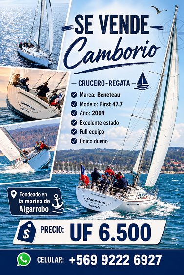 Se vende yate Camborio - Cofradía Náutica del Pacifico